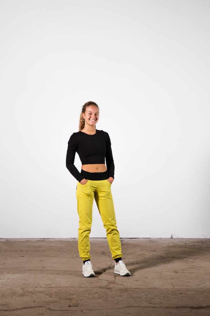 Agrest MANDO LINA Pant - Yellow – climbingclothing.com